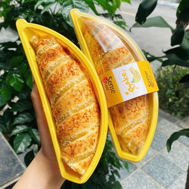 HỘP ĐỰNG BÁNH CHUỐI B510 - Bao bì Hồng Phát